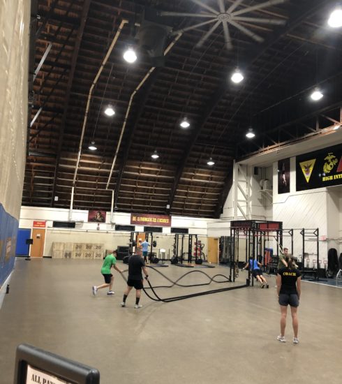 Relamping The Dome at Marine Corps Air Station Cherry Point - CESnews